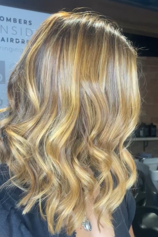 Balayage at Combers Inside-Out Hairdressing Salon in Somerset